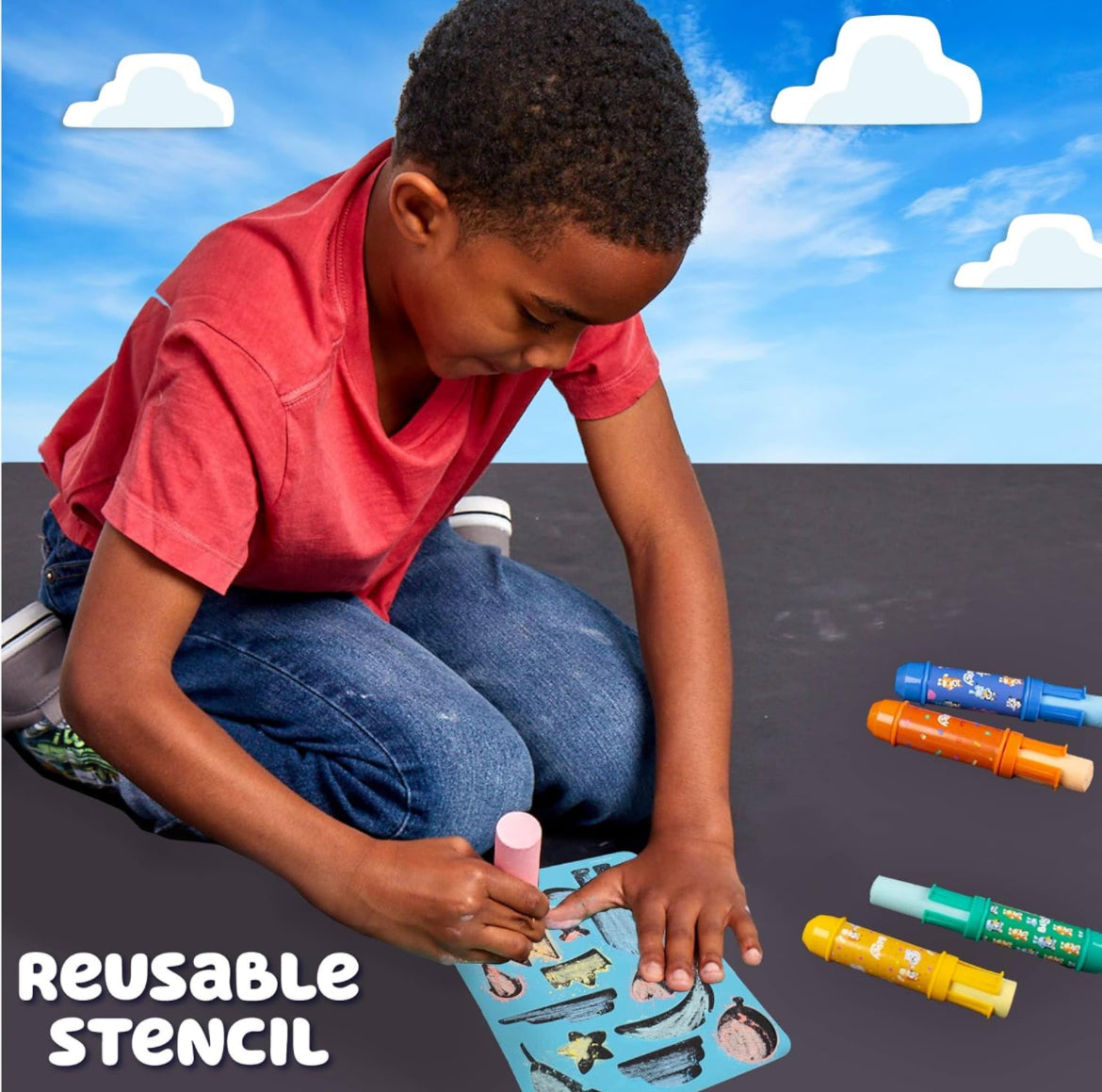 Tizas Bluey / Chalk Art Bluey – EZ Pop Store