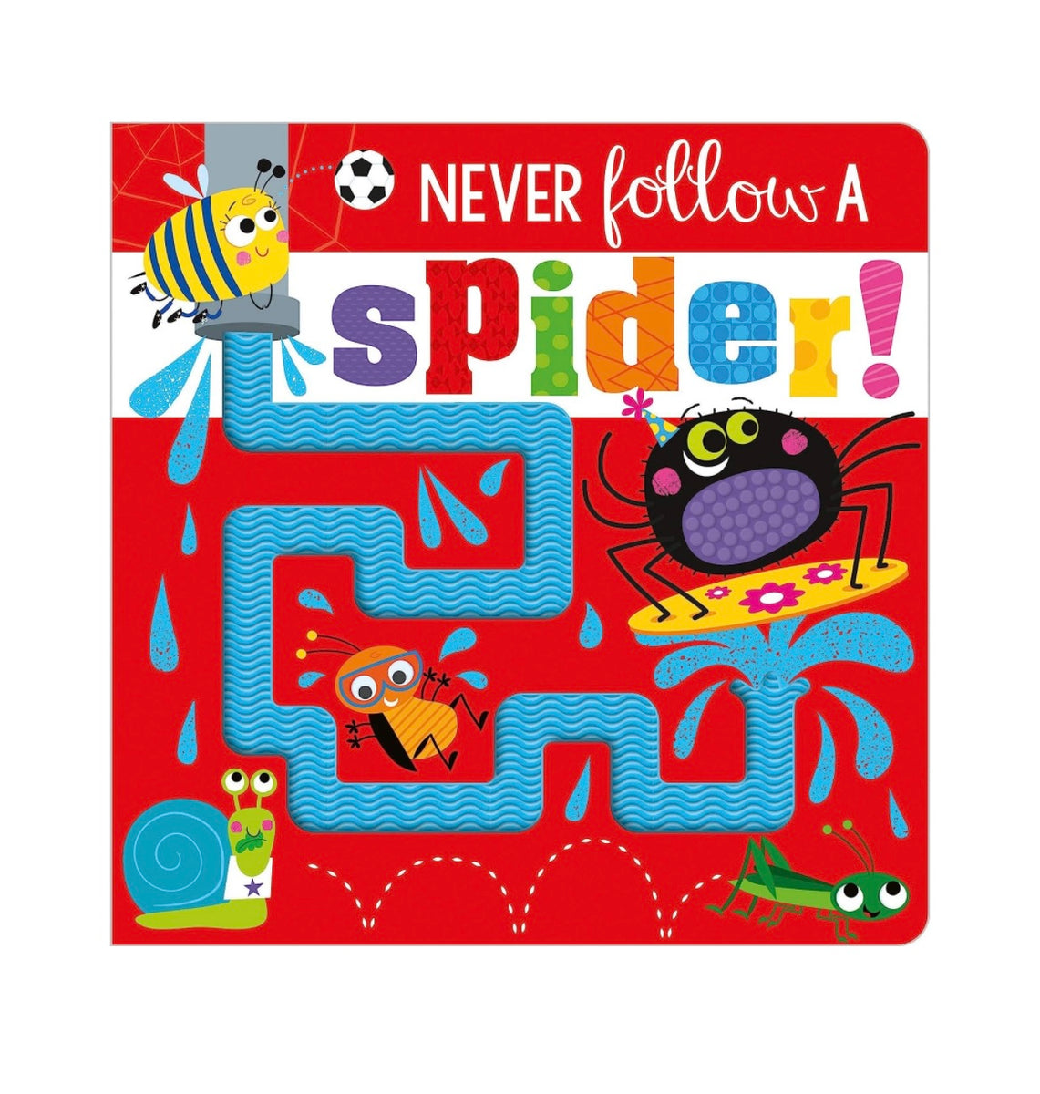 Libro de tacto y sensación - Never Touch a Spider – EZ Pop Store